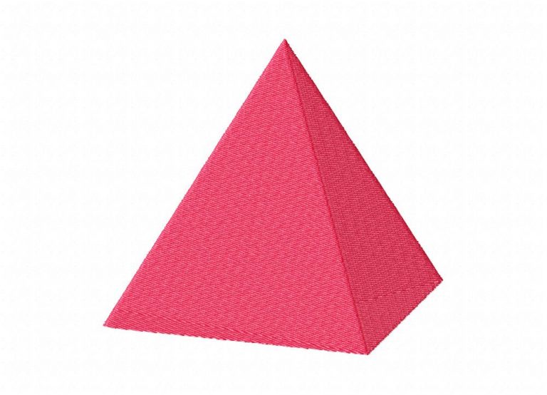 3D Pyramid Shape Embroidery Design – Embroidery Designs for Free